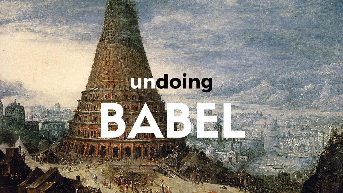 a thought on Babel & the Great Commission – B. C. Newton